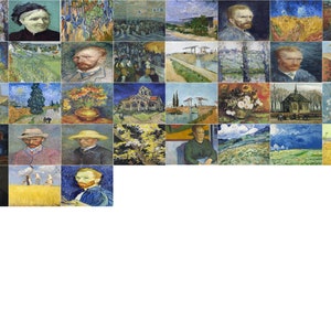 Vincent Van Gogh TV Pack, Vincent Van Gogh Painting Collection, Frame ...