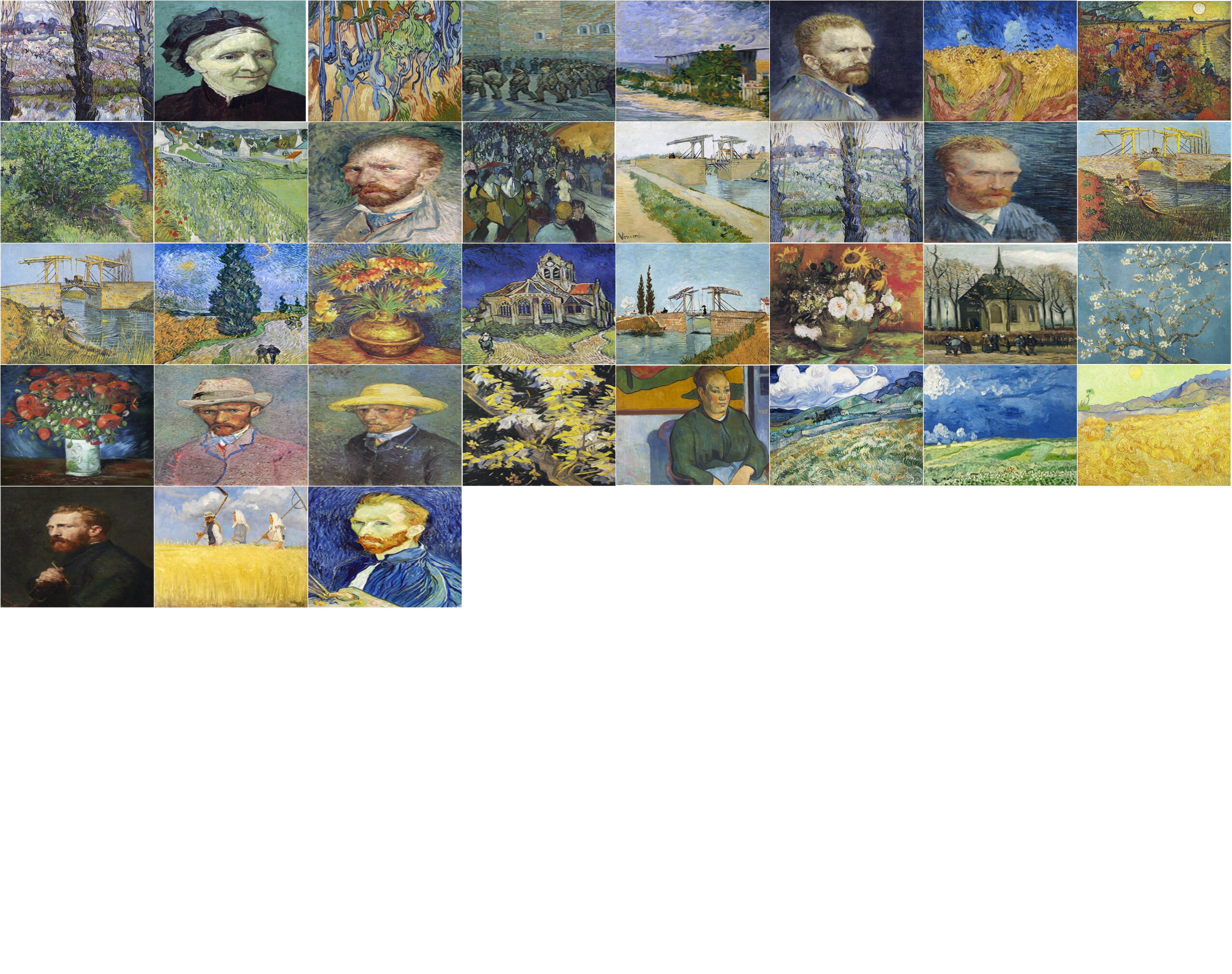 Vincent Van Gogh TV Pack Vincent Van Gogh Painting - Etsy