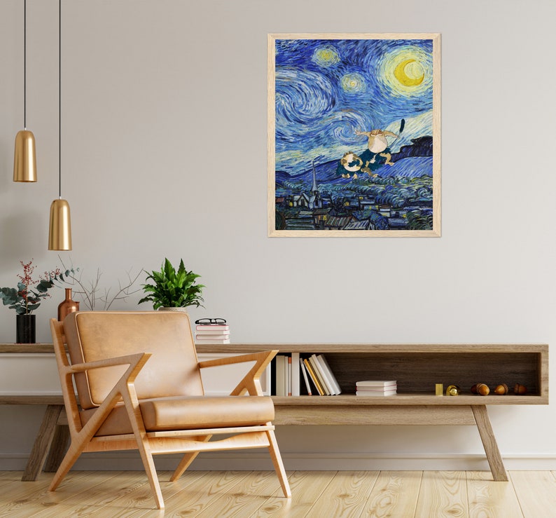 Van Gogh Frog Frog Print Japanese Frog Art Frog Painting - Etsy