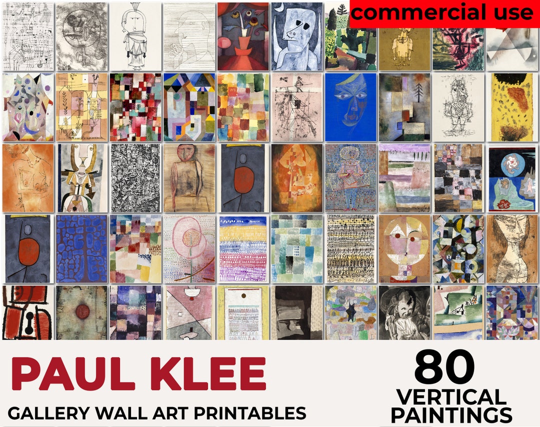 Paul Klee Poster Mega Bundle, Paul Klee Printable, Paul Klee Art ...