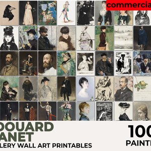 Edouard Manet Art, Impressionist Paintings for Wall, Gallery Wall Art ...