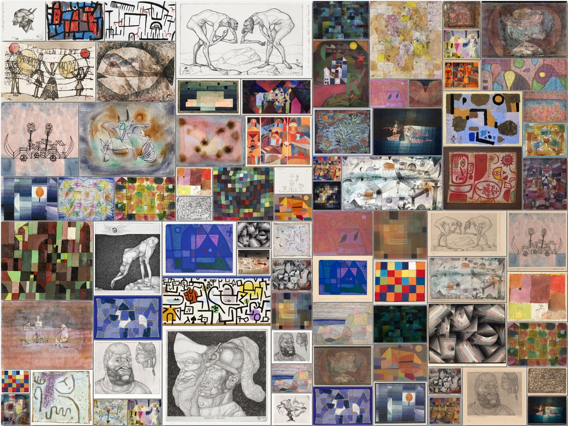 Paul Klee Poster Mega Bundle Paul Klee Printable Paul Klee - Etsy