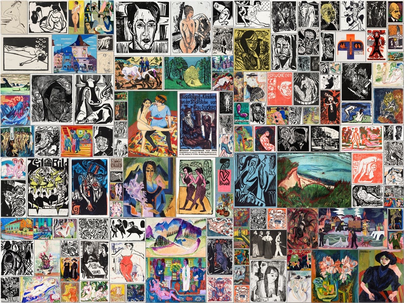 Art Bundle Deal Art Bundle Sale Unique Art Collection Large - Etsy