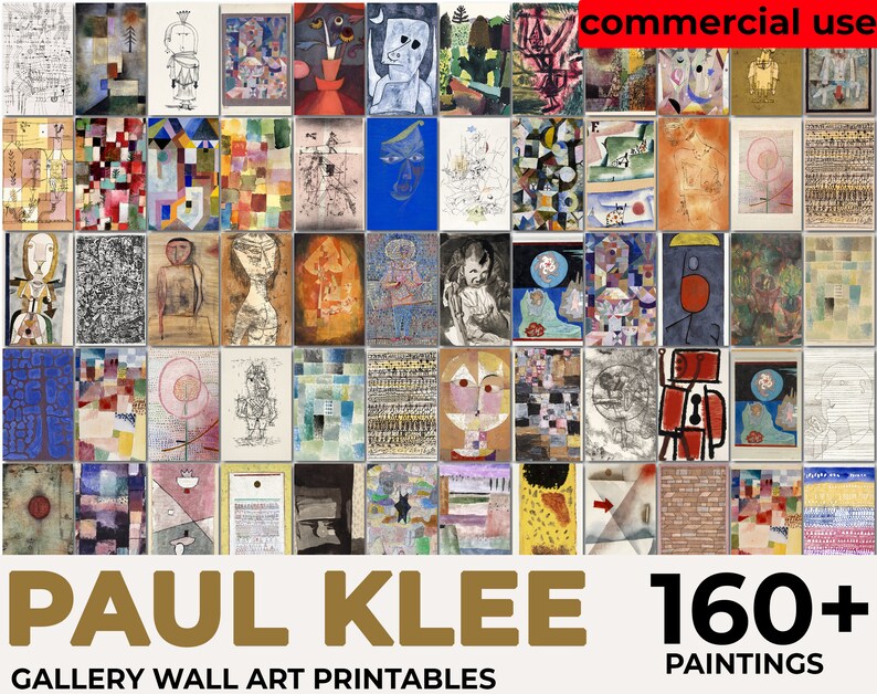 Paul Klee Poster Mega Bundle Paul Klee Printable Paul Klee - Etsy