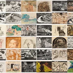 Art Bundle Deal, Art Bundle Sale, Best Art Print Bundle, Van Gogh ...