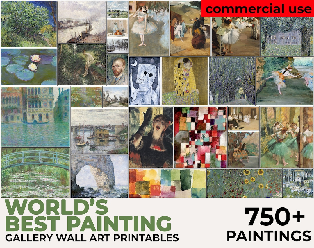 Van Gogh Poster, Gustav Klimt Art, Claude Monet Print, Camille Pissarro ...