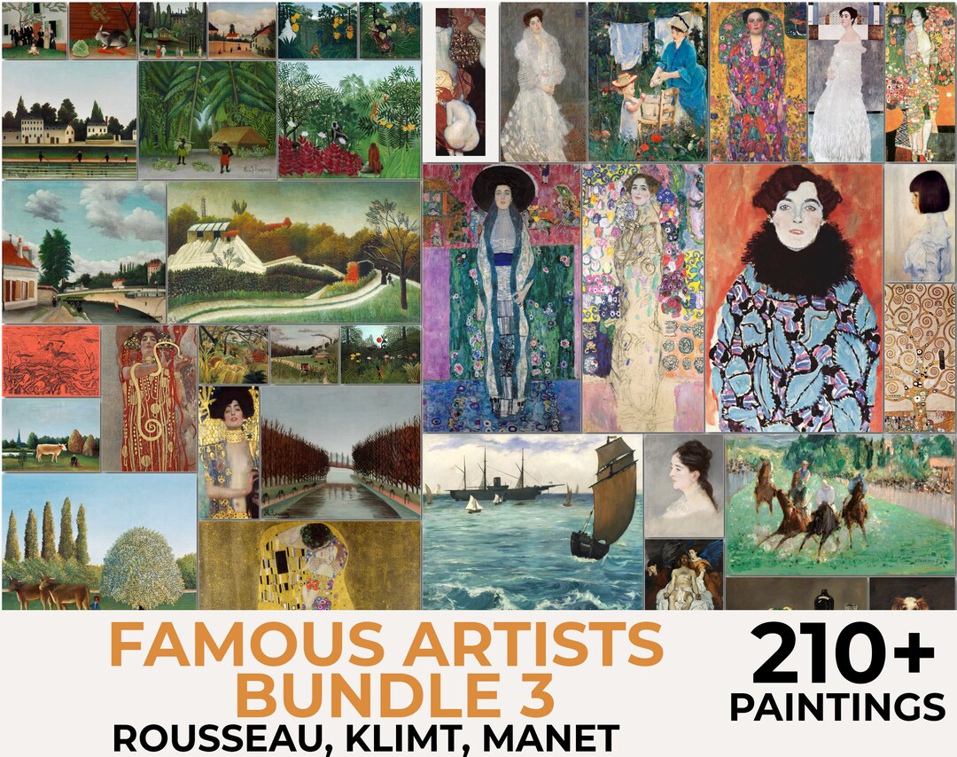 Art Bundle Deal, Art Bundle Sale, Best Art Print Bundle, Henri Rousseau ...