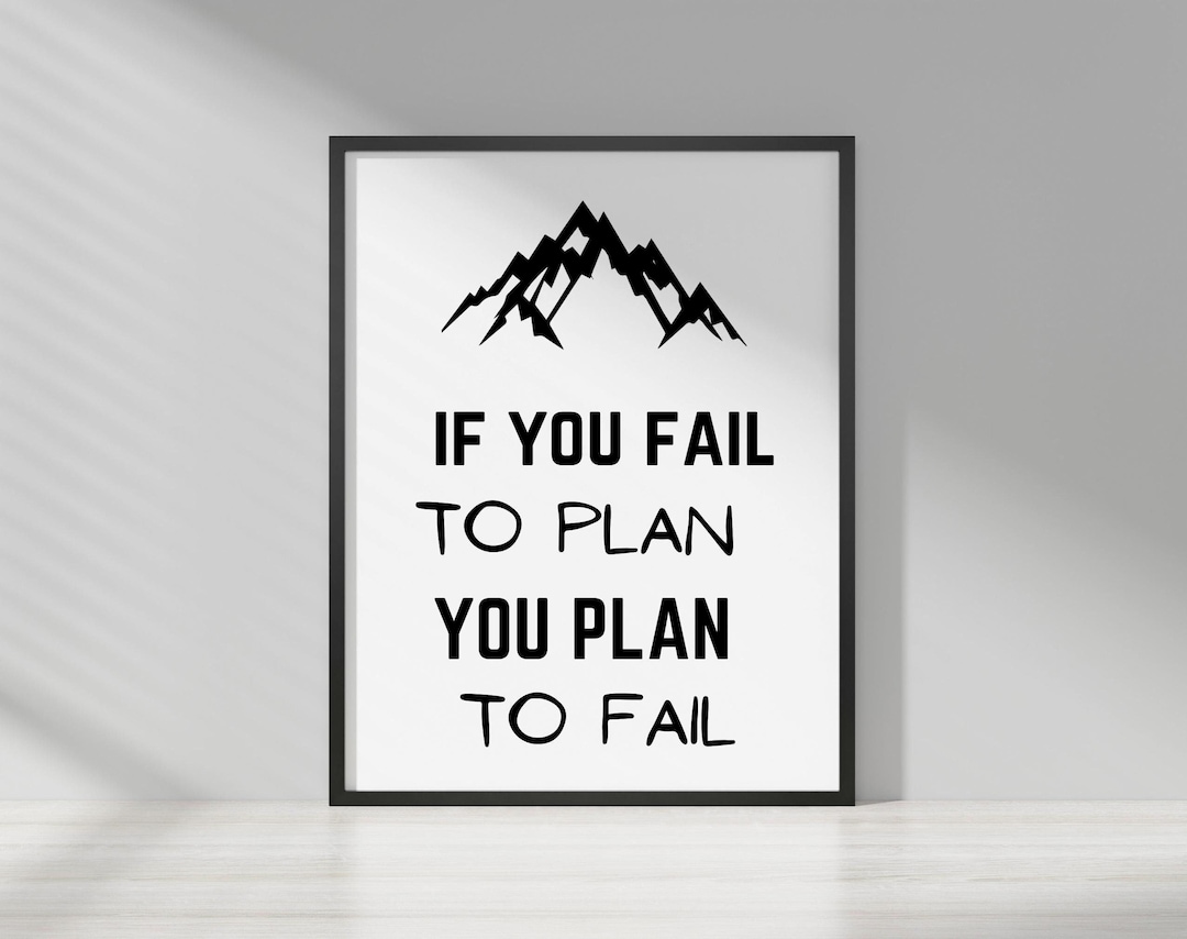 If You Fail to Plan You Plan to Fail | Quotes About Life | Canva Quotes ...