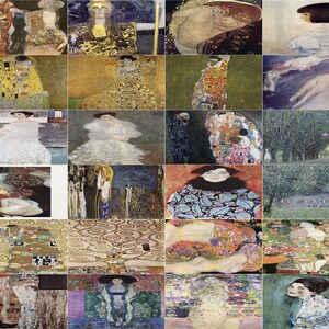 Gustav Klimt TV Pack, Gustav Klimt Painting Collection, Frame TV Bundle ...