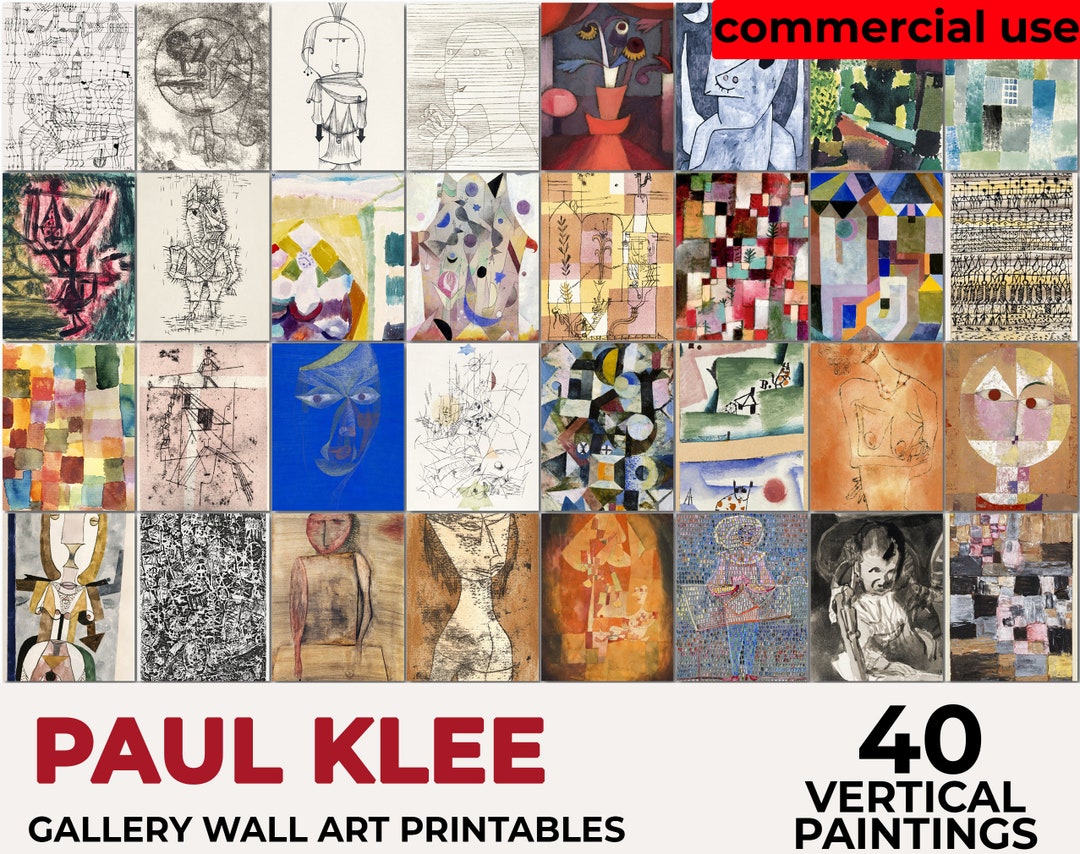 Paul Klee Poster Mega Bundle, Paul Klee Printable, Paul Klee Art ...