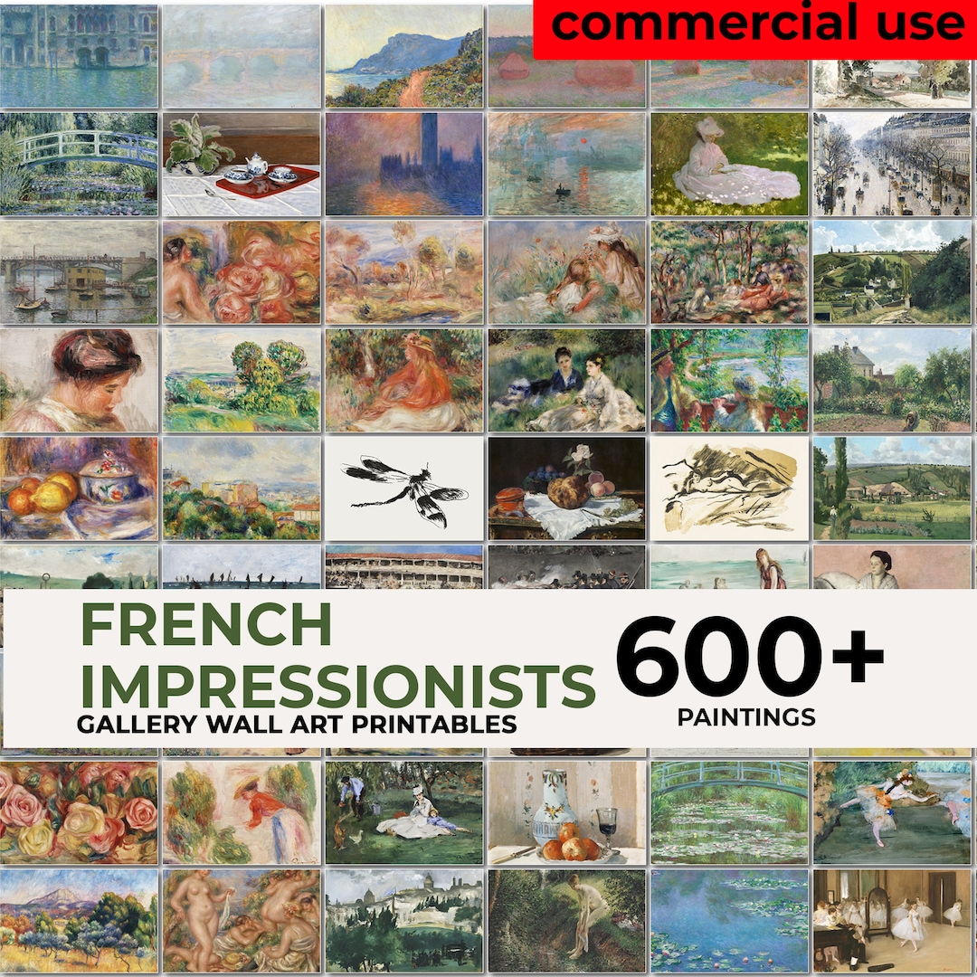 Claude Monet Poster, Auguste Renoir Print, Edouard Manet Art, Edgar ...