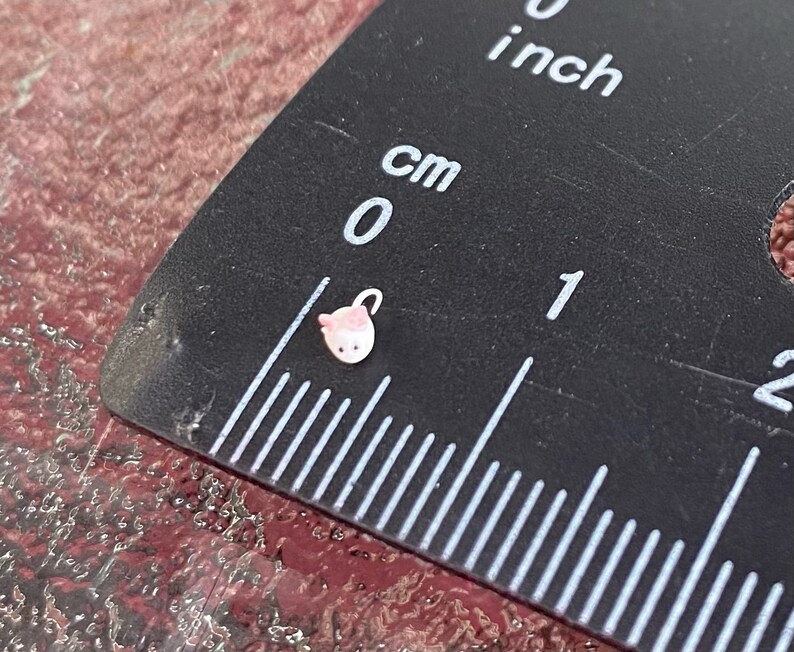 Microscopic White Clay Mouse - Etsy