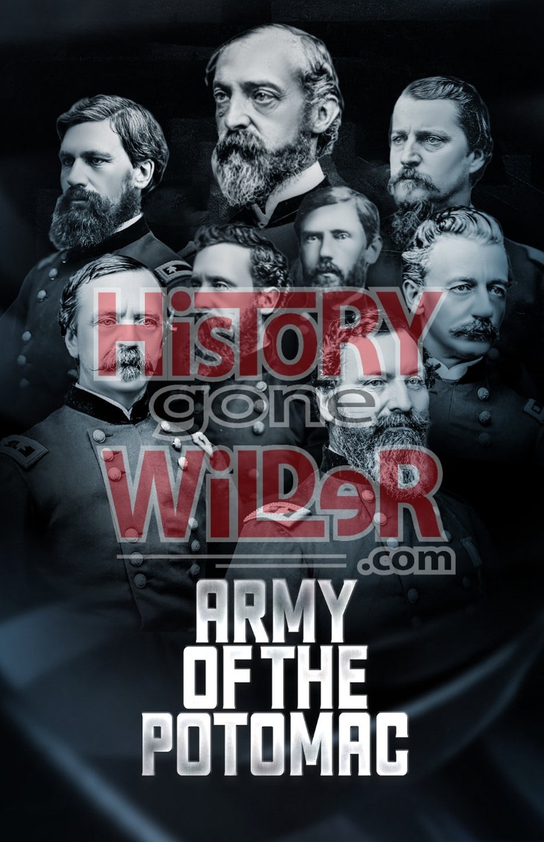 Army of the Potomac Civil War Art Print 11x17 - Etsy
