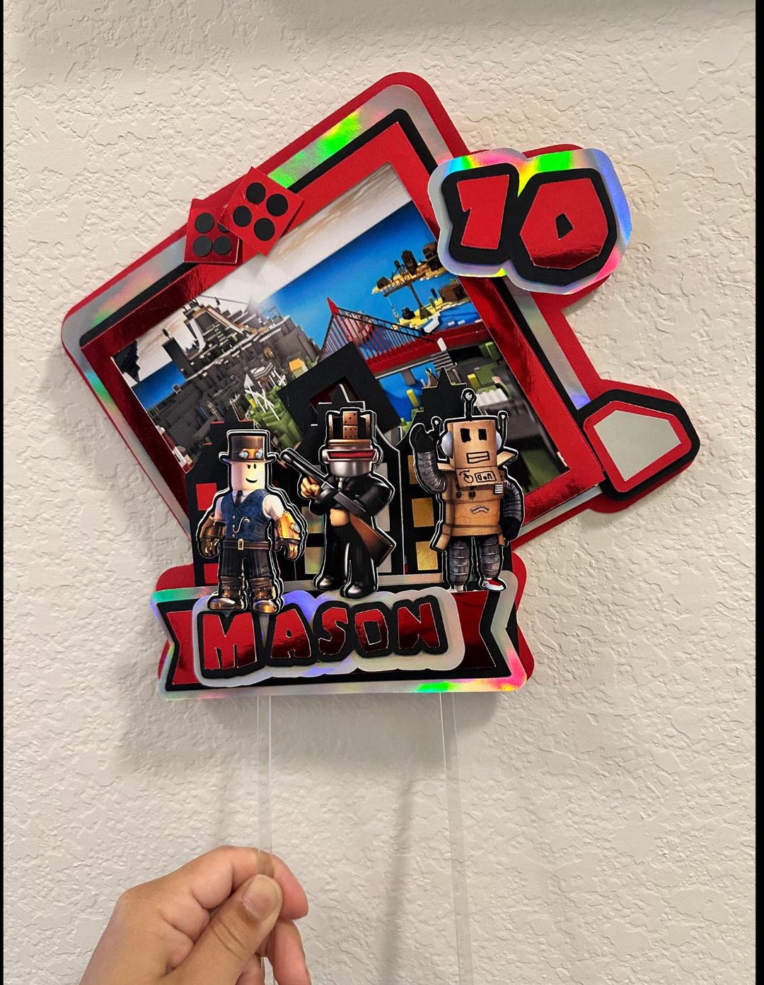 Roblox Cake Topper - Etsy