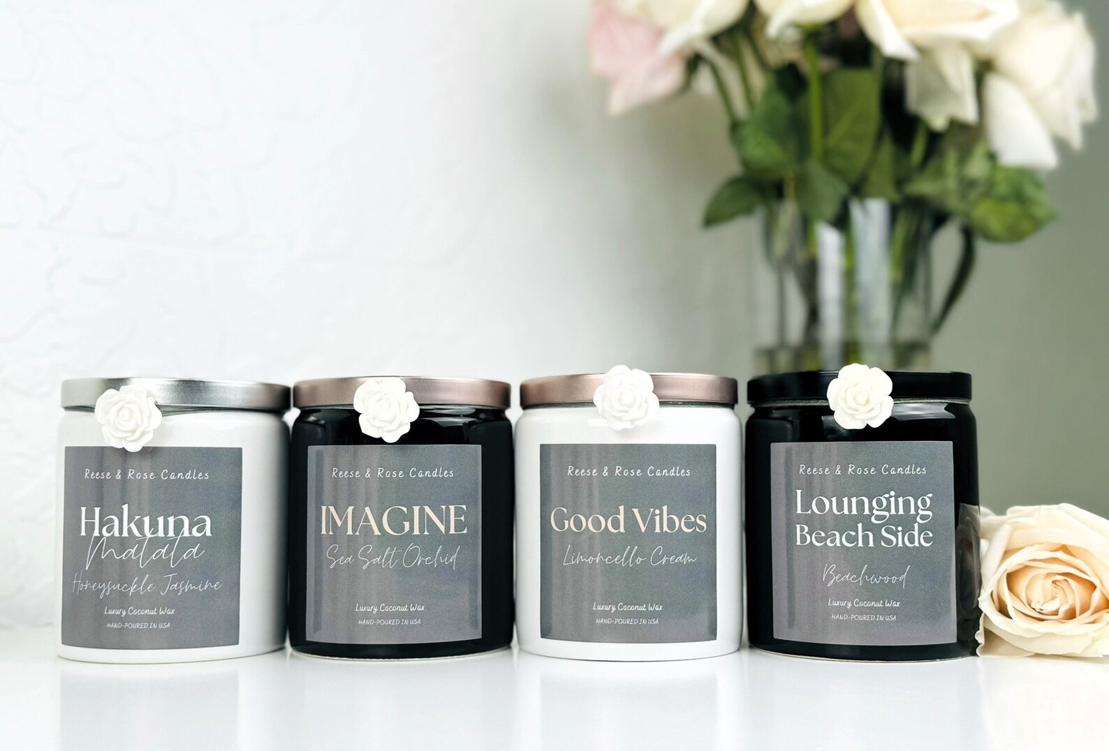 Sea Salt Orchid "imagine" Coconut Wax Candle - Etsy