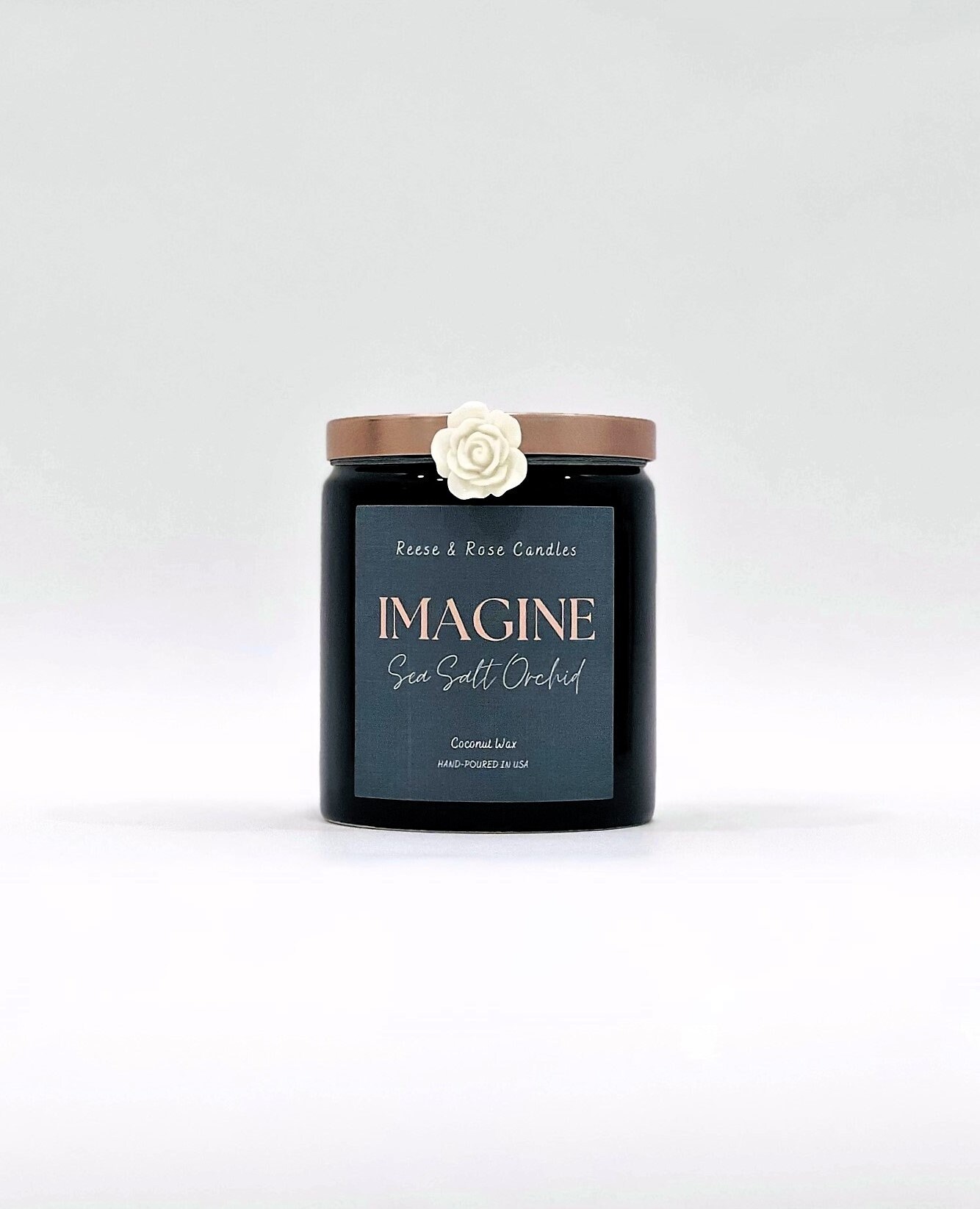 Sea Salt Orchid imagine Coconut Wax Candle - Etsy