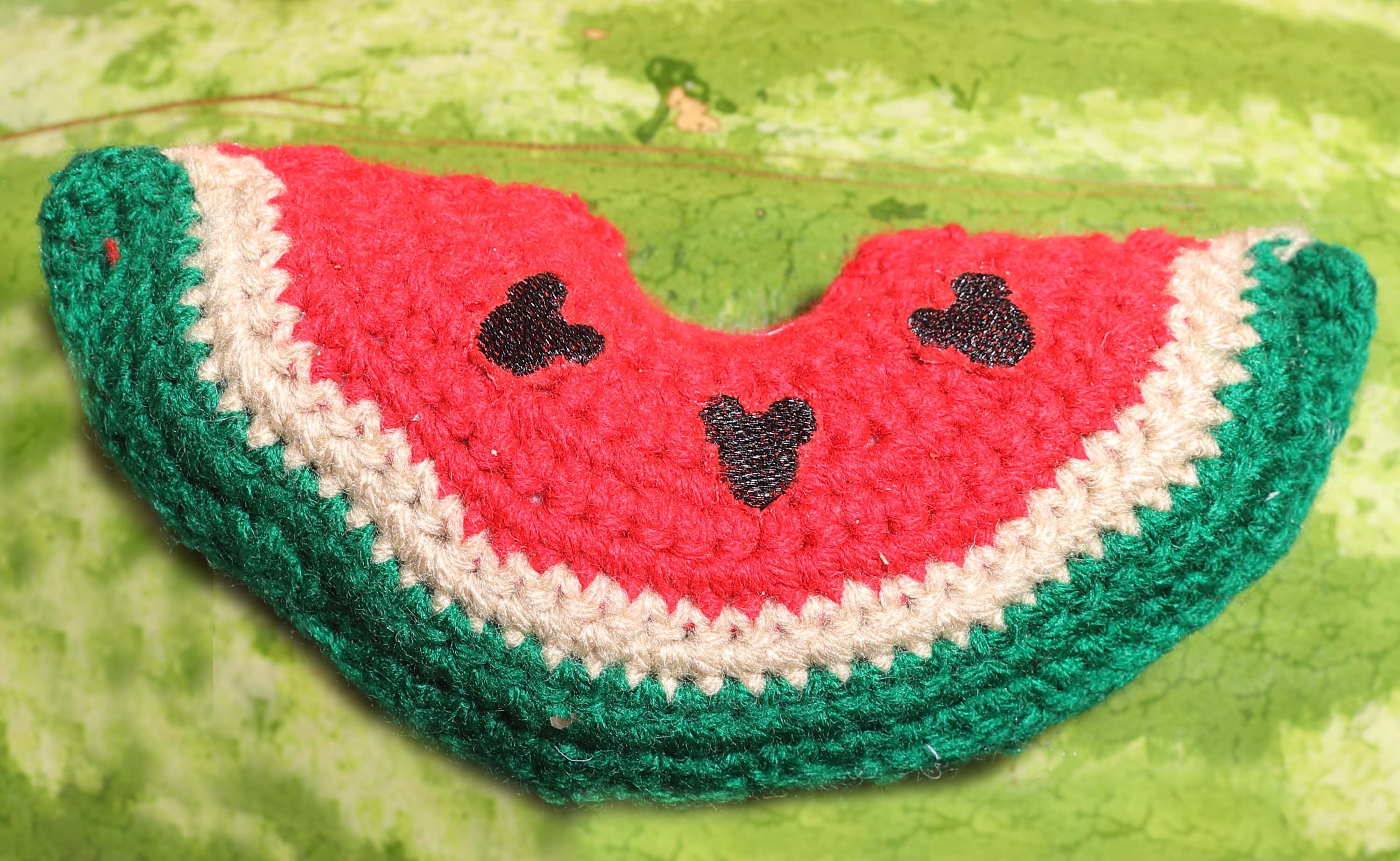 Mickey and Minnie Summer Fruit Decorations Fully Crocheted Hand ...