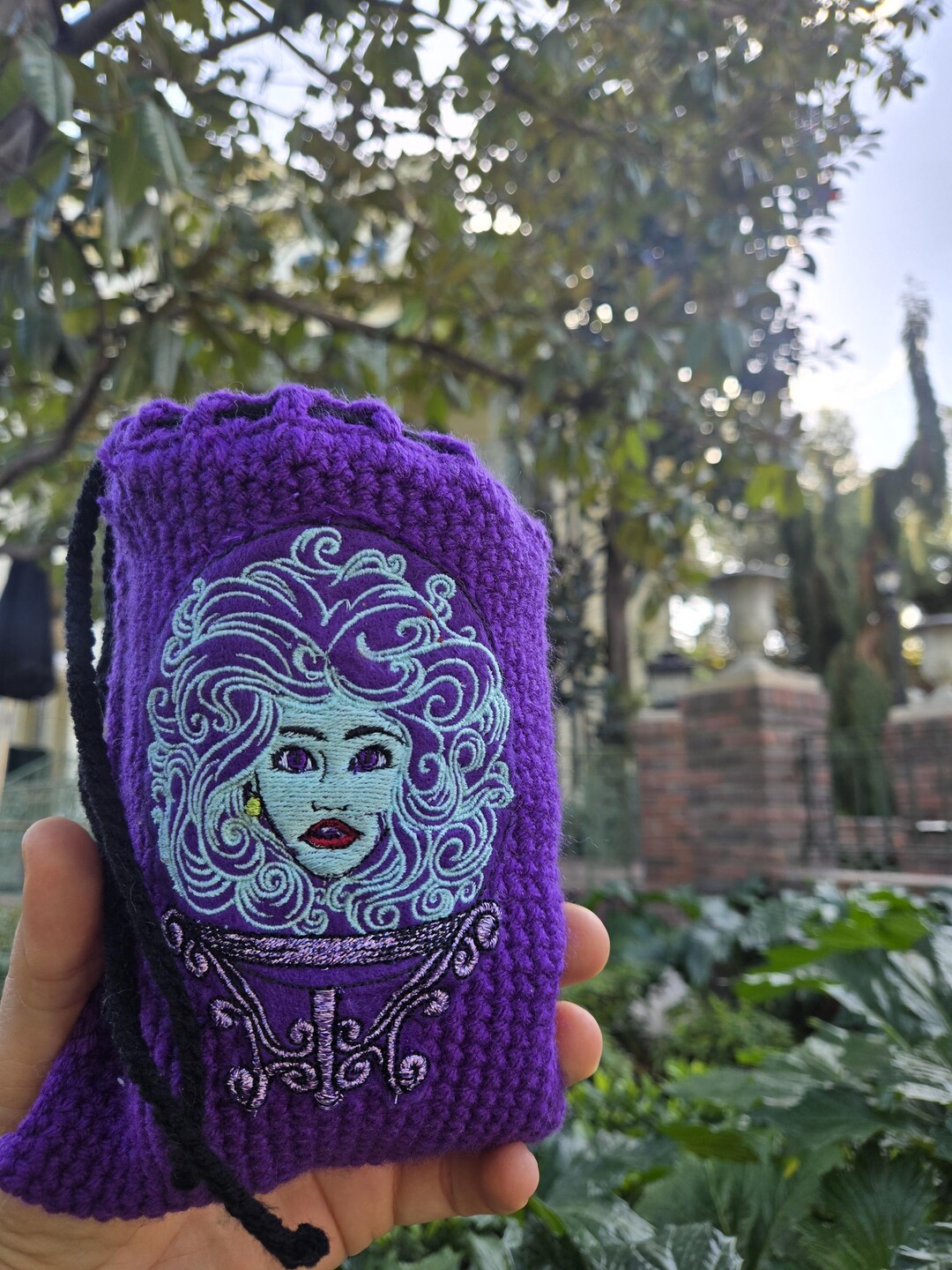 Haunted Mansion Disney Drawstring Bag Small Coin Purse - Etsy