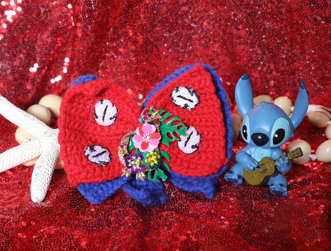 Disney Lilo and Stitch Inspired Hairbow - Etsy