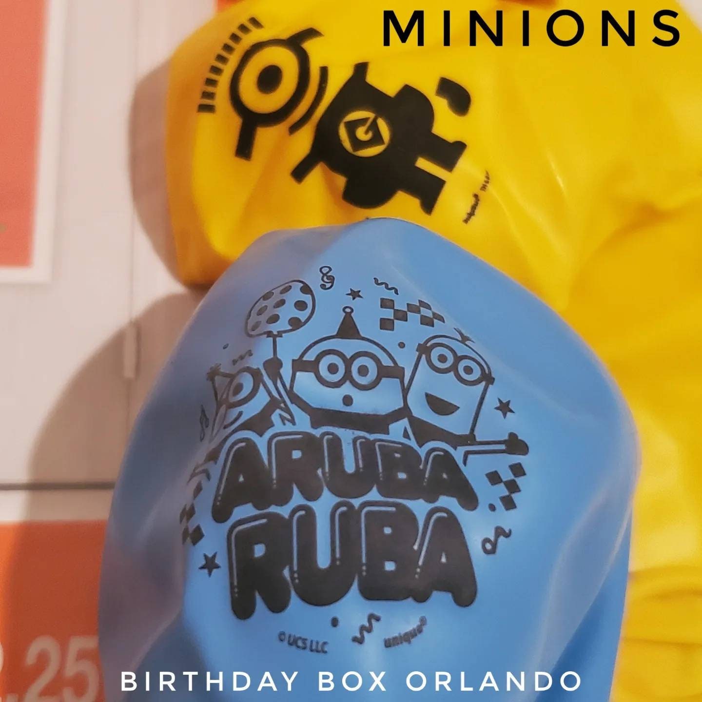 Minion Birthday Box - Etsy