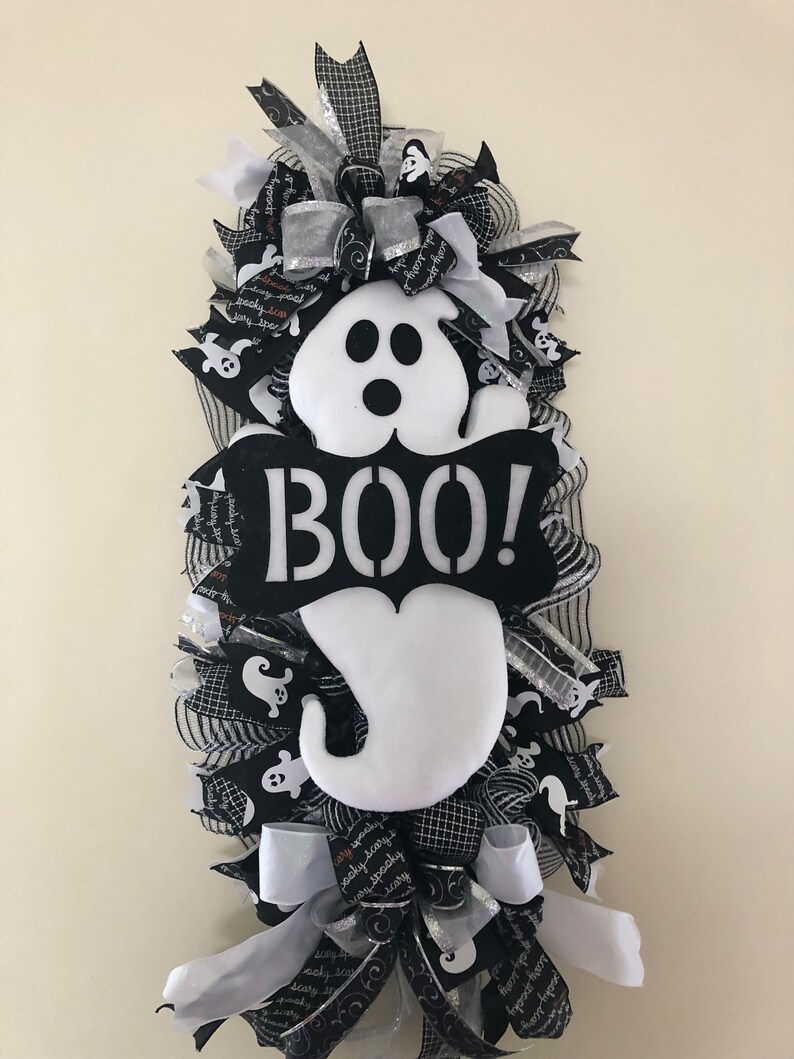 Large Ghost Swag Large Halloween Ghost Swag Large Halloween - Etsy