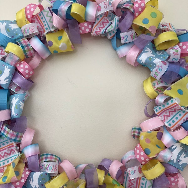 Ribbon Wreath - Etsy