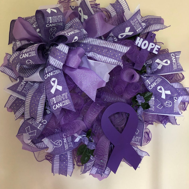 Cancer Wreath - Etsy