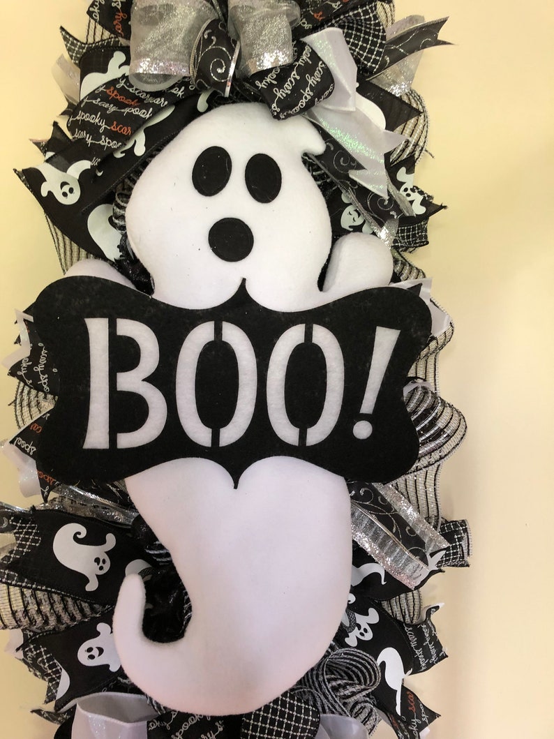 Large Ghost Swag Large Halloween Ghost Swag Large Halloween - Etsy