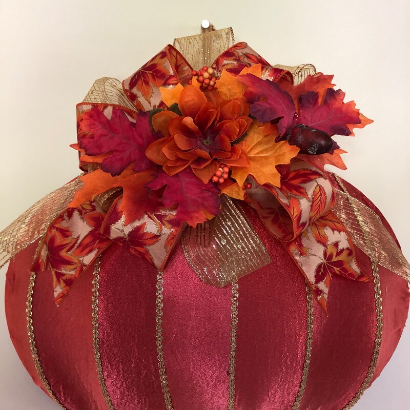 Fall Pumpkin Wreath - Etsy