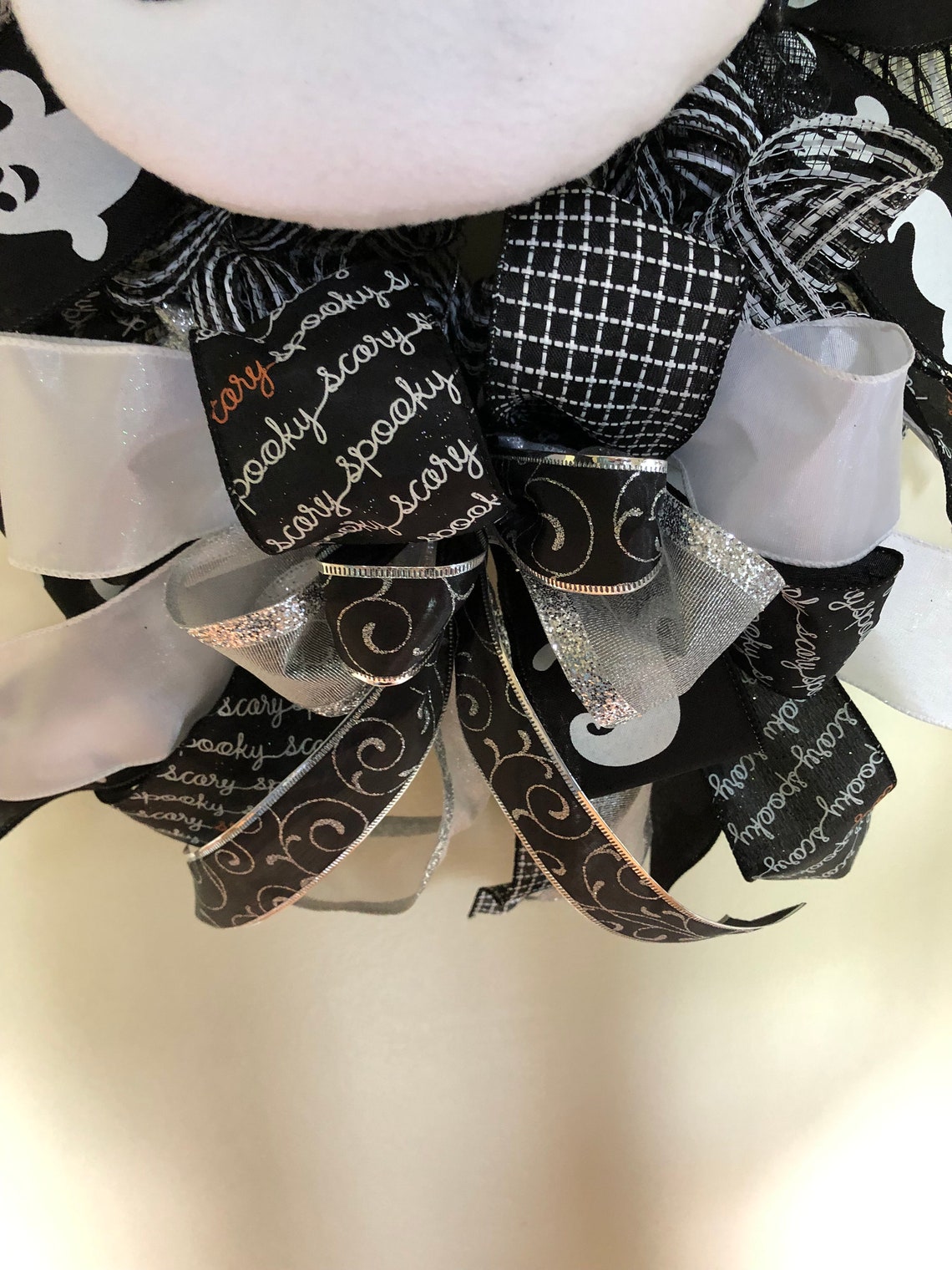 Large Ghost Swag Large Halloween Ghost Swag Large Halloween - Etsy