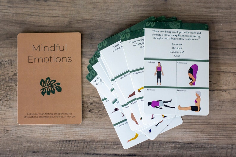 Mindfulness Flashcards | Yoga Cards | Mindfulness Deck | Mental Health ...