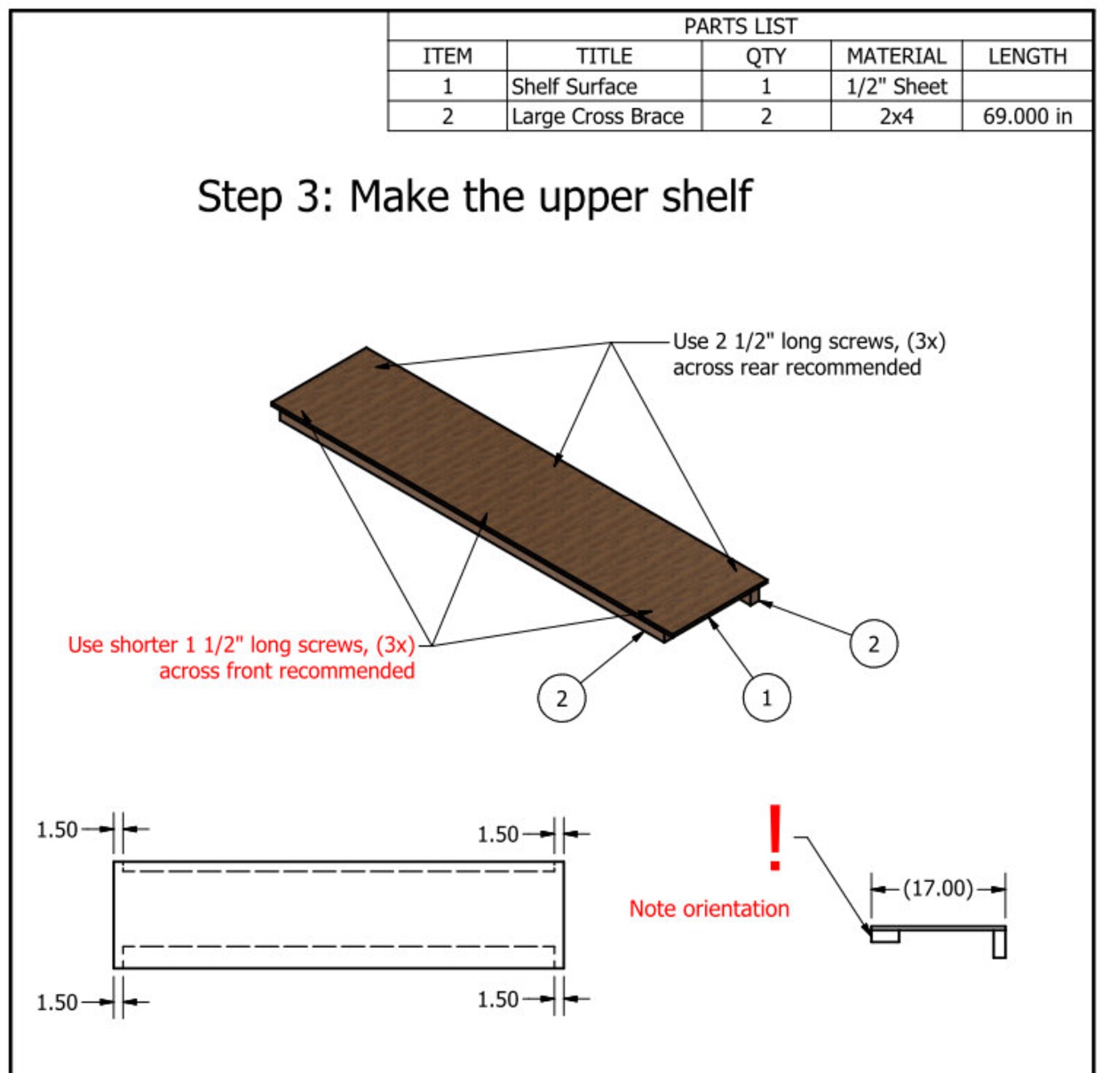 DIY Plans - Work Bench With Bins and Shelves - Digital Download - Etsy