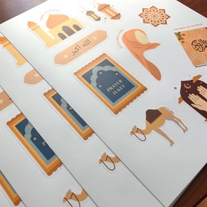 Islamic Sticker Sheets Muslim Sticker Sheets Laptop Stickers Planner ...