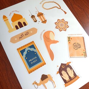 Islamic Sticker Sheets Muslim Sticker Sheets Laptop Stickers Planner ...
