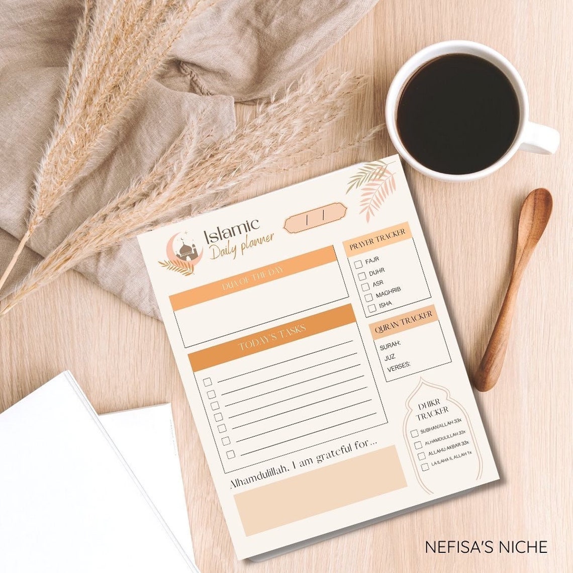 Islamic Planner Ramadan Planner Muslim Planner Islamic Gift Quran ...