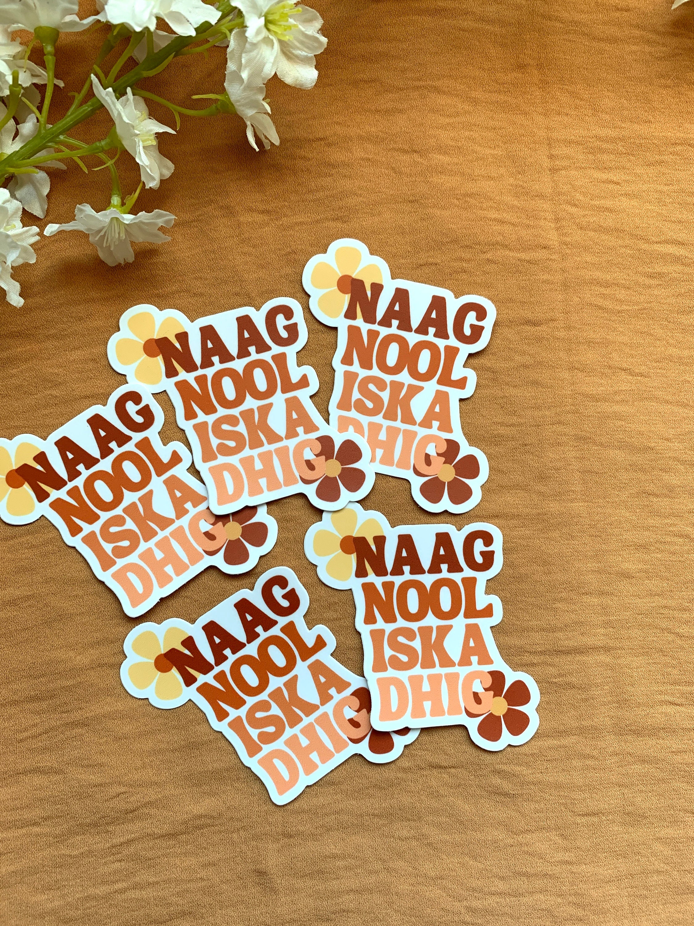 Somali Quote Matte Sticker | "naag Nool Iska Dhig" - Etsy