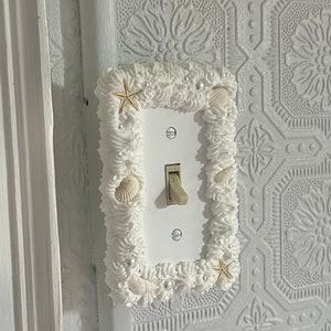 Coastal Seashell Cake Wallplate Cover Single Light Switch - Etsy