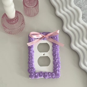 Coquette Bow Outlet Plate Cover - Etsy