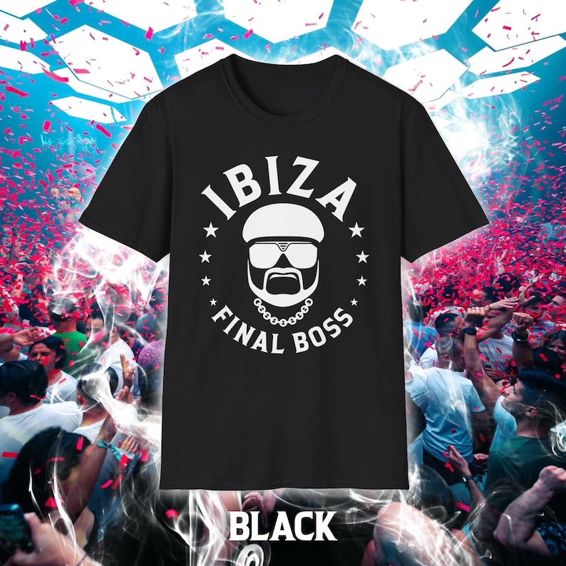 IBIZA FINAL BOSS Graphic Tee: Tiktok Meme T-shirt - Etsy