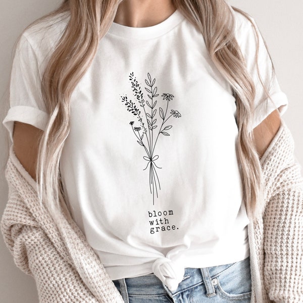 Bloom Tshirt - Etsy