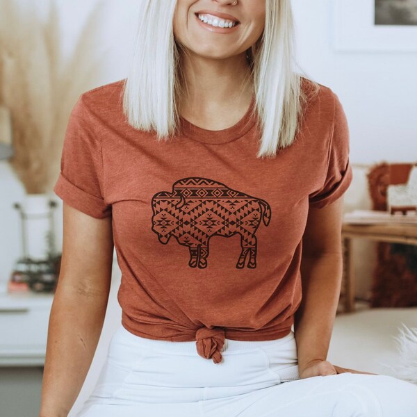 Aztec Buffalo Png - Etsy