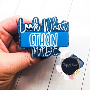 Personalized Artwork Magnet - Etsy