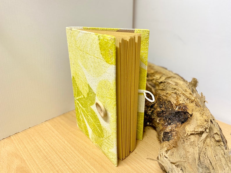 Natural Papercraft in Notebooks With Eco-friendly Tissu Ecoprint ...