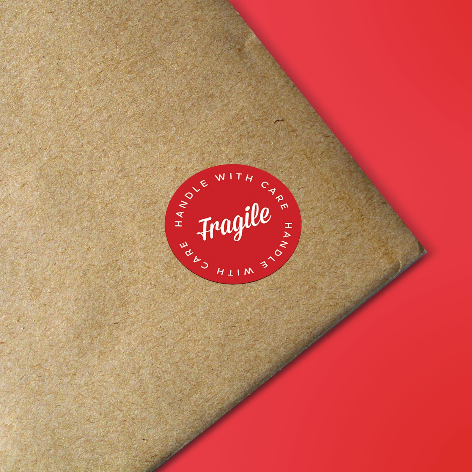 Fragile Sticker Packaging Sticker Mailing Sticker for Small | Etsy