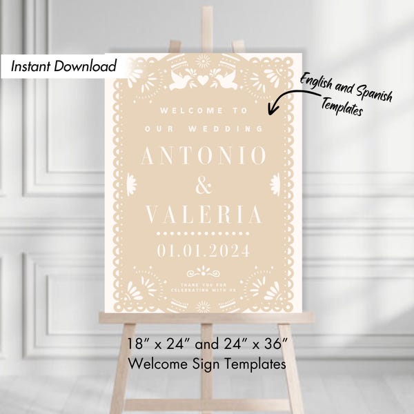 Cielito Lindo Wedding Signs - Etsy