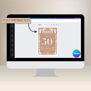 Papel Picado Let’s Fiesta Birthday Party Invitation Invite, Neutral ...