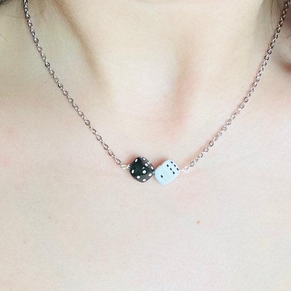Dice Necklace - Etsy