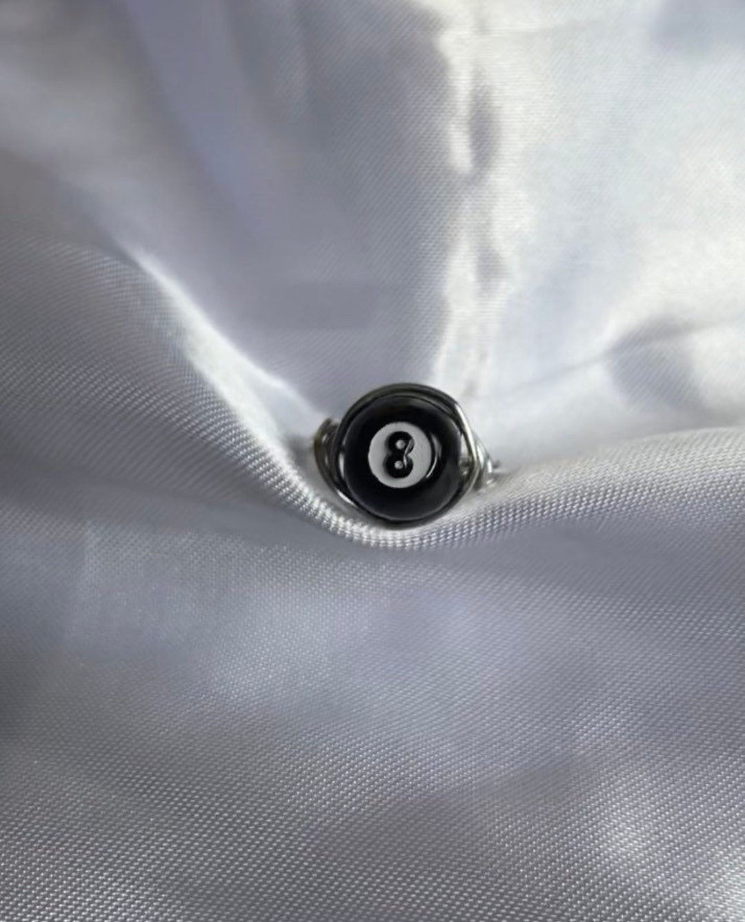 8 Ball Ring / Billiard Ring / 8 Ball Jewelry / Statement Ring / Pool ...