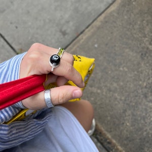 8 Ball Ring / Billiard Ring / 8 Ball Jewelry / Statement Ring / Pool ...