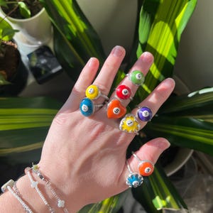 Soldered Pool Ball Rings / Soldered Billiard Ring - Etsy